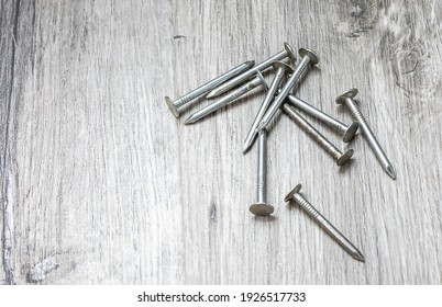 Group Sharp Screw Nails Flat Lay Stock Photo 1926517733 | Shutterstock
