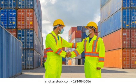 Group Sick Logistic Worker Engineer Man Stock Photo 1914845686 ...