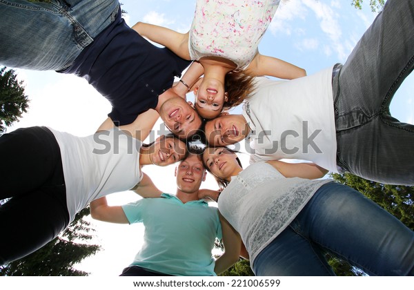 Group Teens Having Fun Stock Photo (Edit Now) 221006599