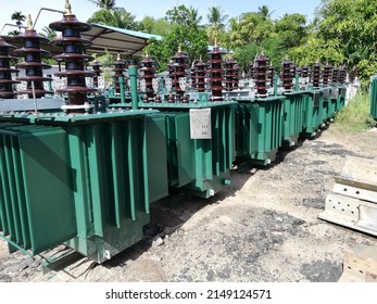 Group Transformers Yard Stock Photo 2149124571 | Shutterstock
