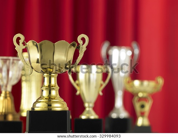 Group Trophy Front Stage Stock Photo 329984093 | Shutterstock