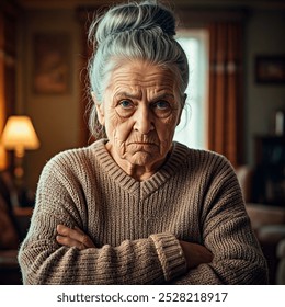 Older Woman Feeling Sick 1940s AI-generated image 2559333045 | Shutterstock