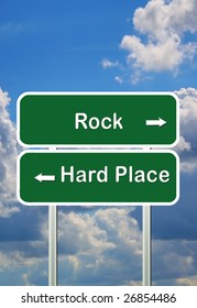 5,832 Rock and hard place Images, Stock Photos & Vectors | Shutterstock