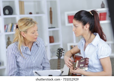 Guitar Lessons Stock Photo 731012929 | Shutterstock