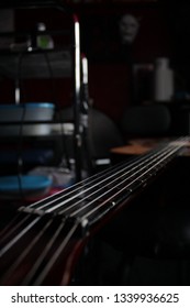 Detail Electric Guitar Closeup Soft Selective Stock Photo 1399244531 ...