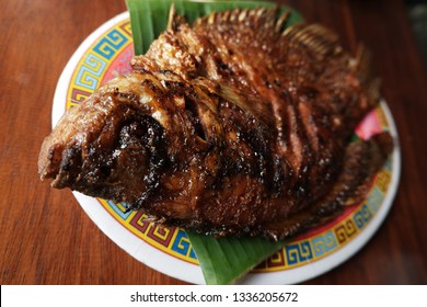 Gurami Bakar Grilled Fish Java Indonesia Stock Photo (Edit Now) 1336205672
