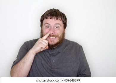 103 Digging his nose Images, Stock Photos & Vectors | Shutterstock