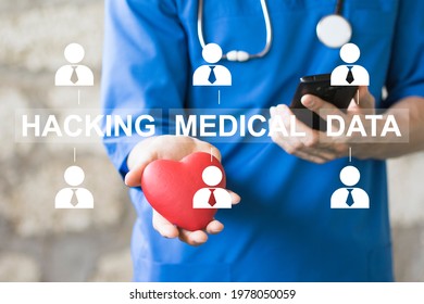 Hacker Using Medical Virtual Interface On Stock Photo 1978050059 ...