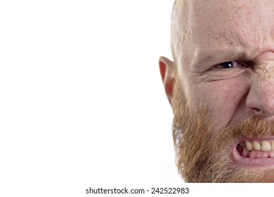 Old Wrinkled Man Against White Background Stock Photo 16082512 ...