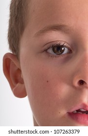 Half Face Boy Stock Photo 107263379 | Shutterstock