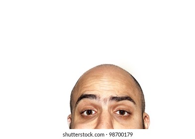 Half Funny Face Expression Looking On Stock Photo 98700239 | Shutterstock