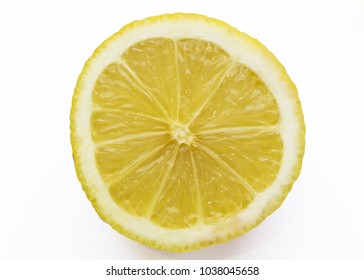 skive citron tegning af akvarel, håndtegnet Stock-vektor (royaltyfri ...