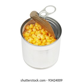 Half Opened Corn Can Isolated Clipping Stock Photo 468082706 | Shutterstock
