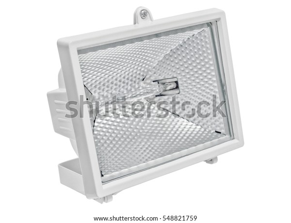 Halogen Lamp Square Isolated On White Stock Photo 548821759 | Shutterstock