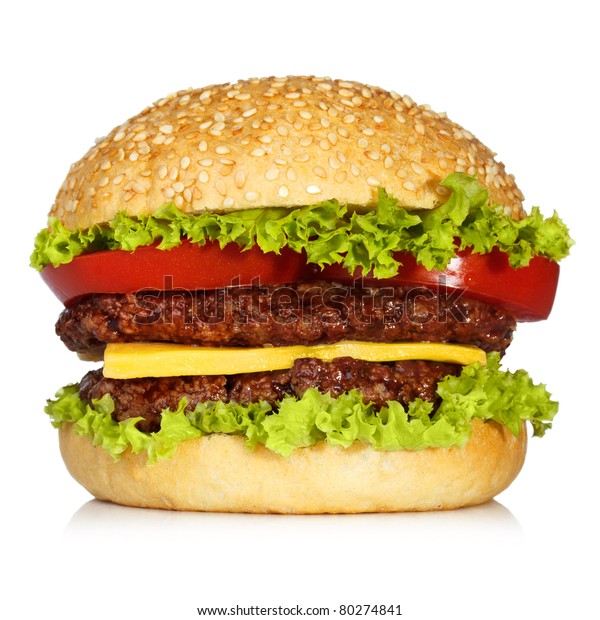 Hamburger Stock Photo (Edit Now) 80274841
