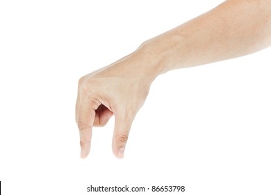 Excoriation Skinpicking Disorderpicking Skin Around Nails Stock Photo ...