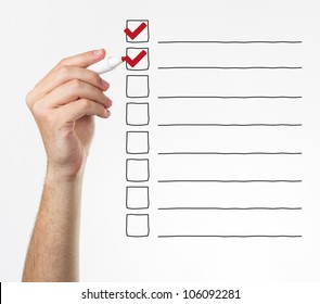 33,549 Hand check list Images, Stock Photos & Vectors | Shutterstock