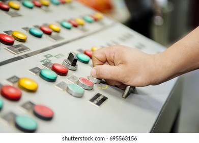 Hand Control Panel Board Stock Photo 695563156 | Shutterstock