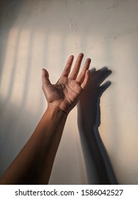 Hand Dramatic Lights Stock Photo 1586042527 | Shutterstock