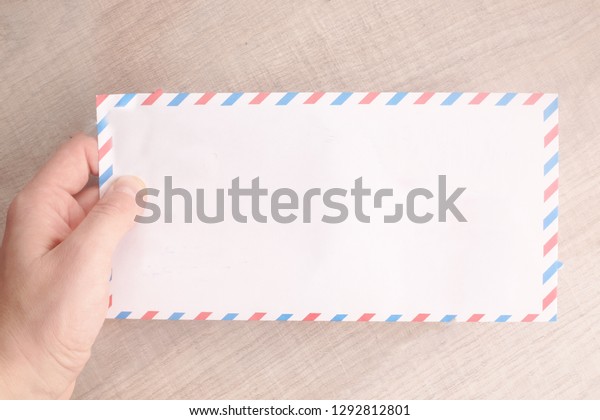 Hand Envelope Stock Photo 1292812801 | Shutterstock