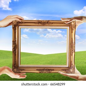 Hand Frame Stock Photo 66548299 | Shutterstock