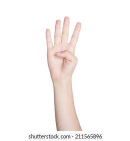 Hand Isolated Stock Photo 211565896 | Shutterstock
