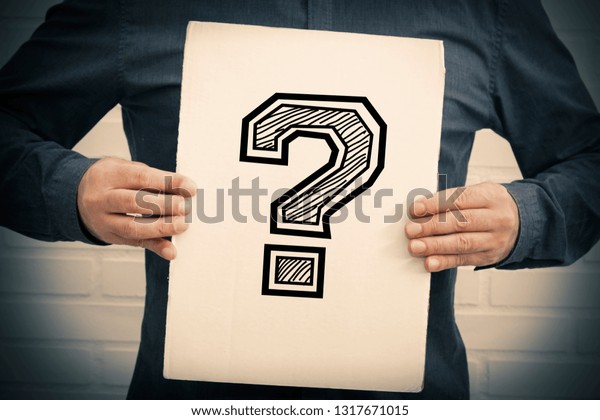 Hand Paper Interrogation Stock Photo 1317671015 | Shutterstock