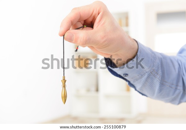 Hand Pendulum Tool Dowsing Stock Photo 255100879 | Shutterstock