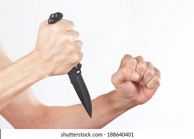 Hand Position Attack Combat Knife On Stock Photo 188640401 | Shutterstock