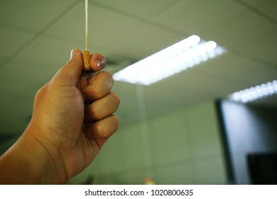 Hand Pull Cord Switch Turn On Stock Photo 1020800635 | Shutterstock