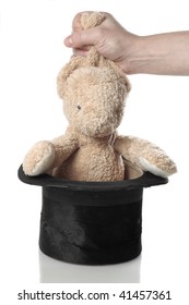 Hand Pulling Rabbit Hat Stock Photo 41457361 | Shutterstock