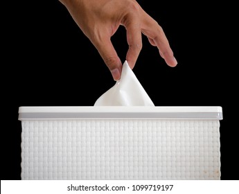 Hand Pulling Tissue Box Stock Photo 1099719197 | Shutterstock