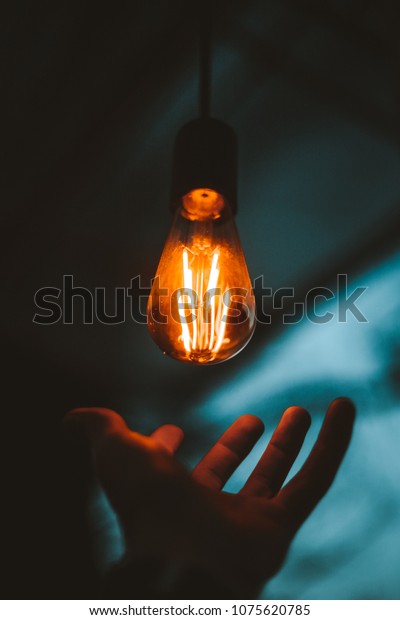 Hand Reaching Light Source Stock Photo 1075620785 | Shutterstock