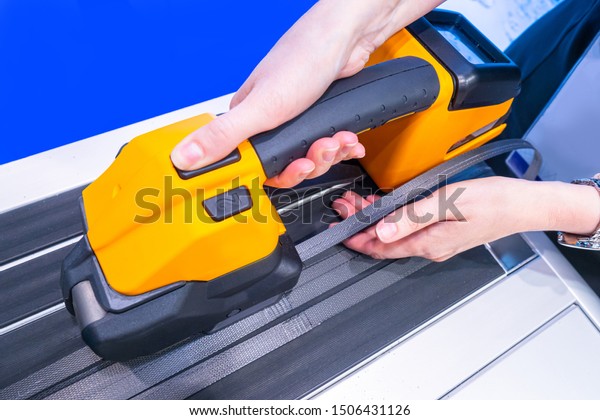 Hand Tool Packing Boxes Plastic Tape Stock Photo 1506431126 | Shutterstock
