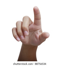 Hand Touching Stock Photo 88756534 | Shutterstock