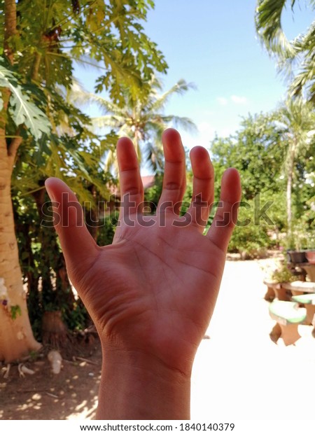 Hand Used Pick Things Create Things Stock Photo 1840140379 | Shutterstock