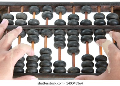 Hand Using Abacus Stock Photo 140043364 | Shutterstock