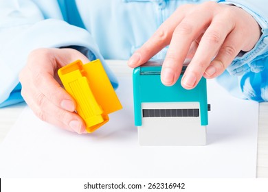 855 Automatic rubber stamp Images, Stock Photos & Vectors | Shutterstock