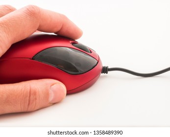 Hand Using Mouse Stock Photo 1358489390 | Shutterstock