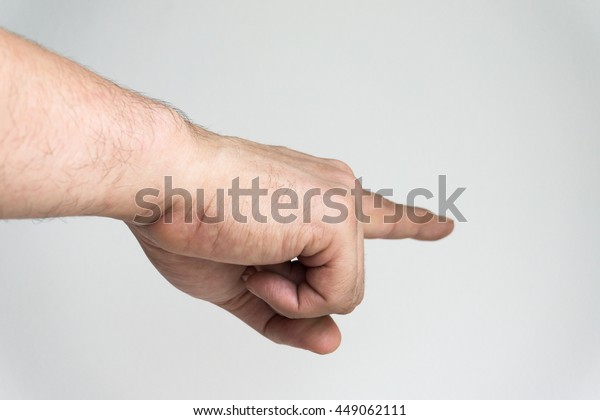 Hand Wagging Stock Photo 449062111 | Shutterstock
