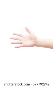 Hand White Background Stock Photo 577792942 | Shutterstock