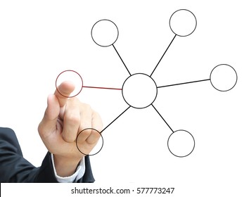 Associative Thinking Concept On Transparency Background Stock Vector ...
