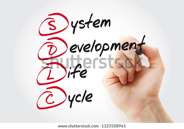 Hand Writing Sdlc System Development Life Stock Photo 1323508961 ...
