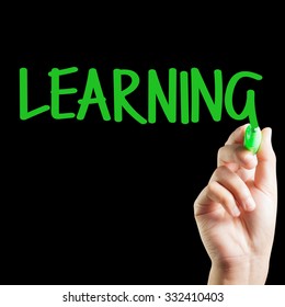 Hand Written Learning Stock Photo 332410403 | Shutterstock