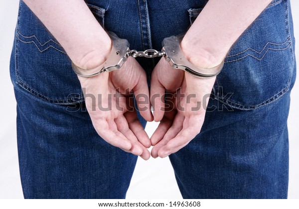 Handcuffed Hands Stock Photo (Edit Now) 14963608