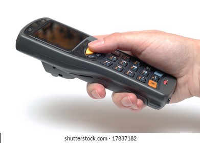 Handheld Mobile Computer Hand Stock Photo 17837182 | Shutterstock