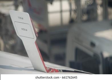 Handle Cargo Plane Door While Opening Stock Photo 661762645 | Shutterstock