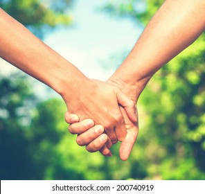 20,186 Two hands holding each other Images, Stock Photos & Vectors ...
