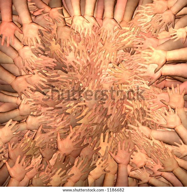 Hands Help Hands Need Hands Beg Stock Photo 1186682 | Shutterstock