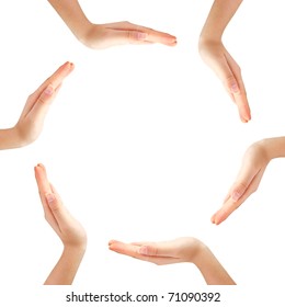 Hands Making Circle Stock Photo 71090392 | Shutterstock